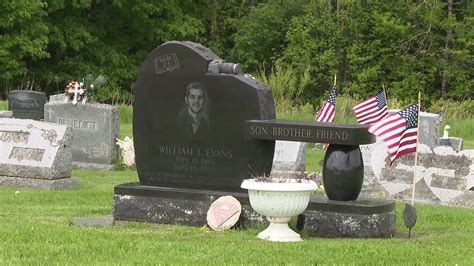 Father Honors Son At Spc William Evans Memorial Park On The