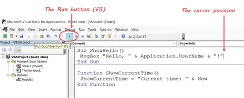 Excel Vba Tutorial The Absolute Basics Blog