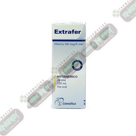 Extrafer 50mg5ml Jarabe X 120ml 6613