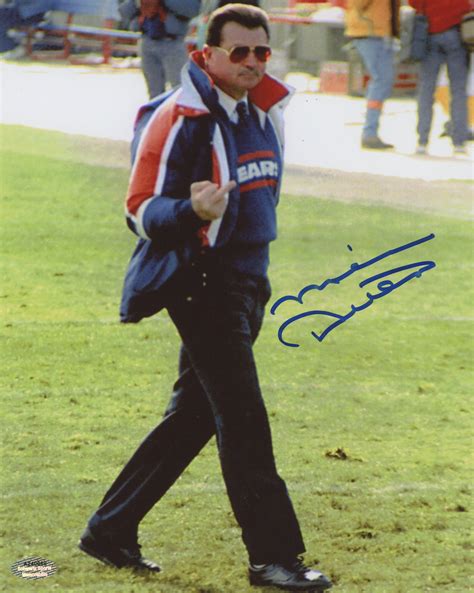 Mike Ditka Signed Bears 8x10 Photo Schwartz Coa Pristine Auction