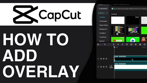 How To Add Overlay In CapCut PC Easy Tutorial YouTube