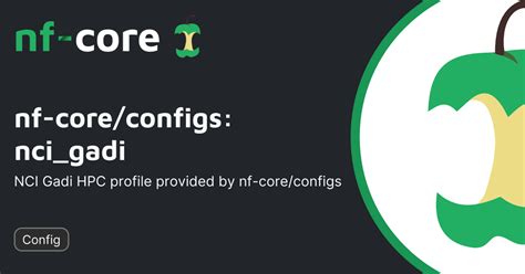 nf core configs nci gadi