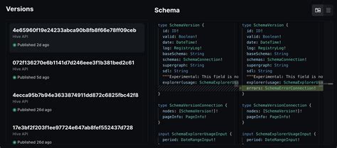 Schema Registry Graphql Hive