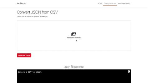 Convert Csv To Json Youtube