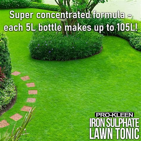 Pro Kleen Lawn Tonic Liquid Iron Sulphate Quality Ferrous Conditioner