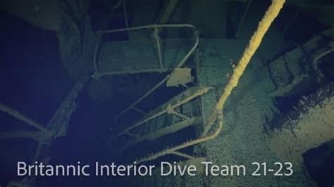 Photos Of Britannics Wreck Taken During Dives In 2021 And 2023 R