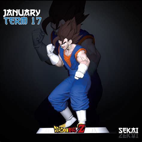 Vegito Sculpture Sekai 3d Models Ready For 3d Printing 3d Model 3d