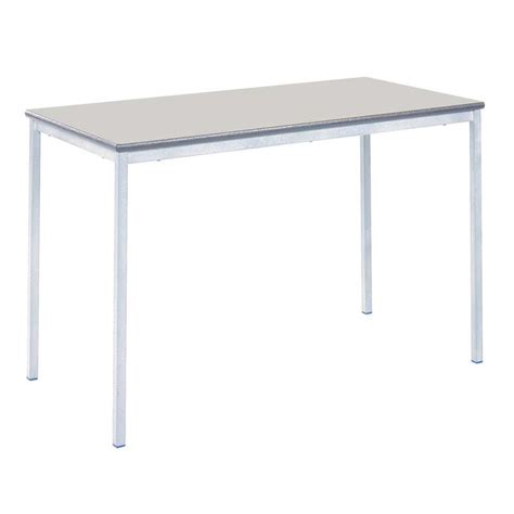 Fully Welded Pu Edge Rectangular Tables Classroom Furniture