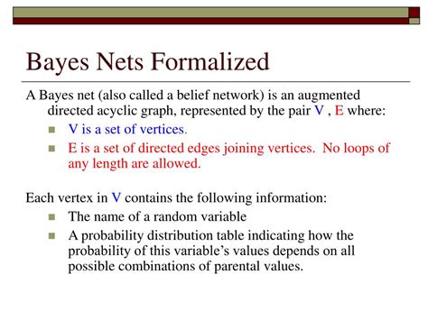 Ppt Bayes Nets Powerpoint Presentation Free Download Id1292192