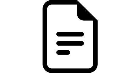 File Earmark Text Free Vector Icon Iconbolt
