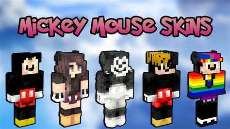 Mouse Minecraft Skin Girl Mickeymouse Minecraft Skins Skinsmc