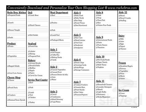 Menu Acton Mas Roche Bros Acton Sirved