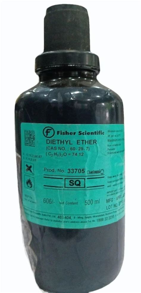 Diethyl Ether At Best Price In Dombivli By Vora Urja Id 2854491985691