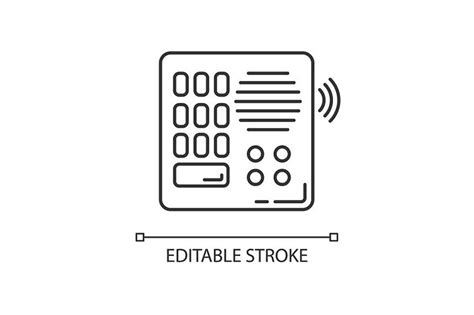 Intercom Pixel Perfect Linear Icon Intercom Icon Pixel