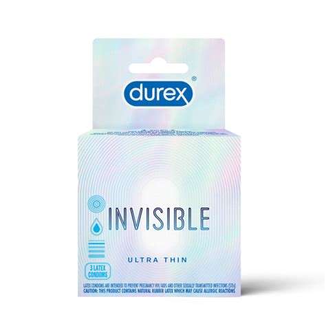 Durex Invisible Ultra Thin And Ultra Fine Sensitive Latex Condoms 3