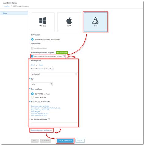 Kb7750 Deploy The Eset Management Agent To A Macos Or Linux Client