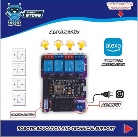 Jual Esp8266 Relay Iot Module Smarthome One Jakarta Utara Onetimes