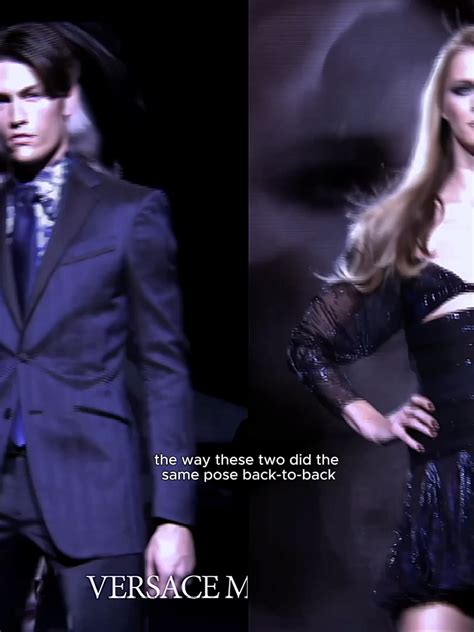 Tyson Ballou Y Carmen Kass En Versace Fw06 Tiktok