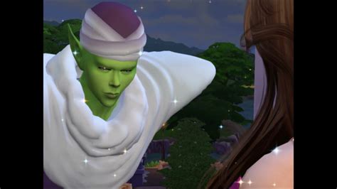 Piccolo × Oc ~ The Sims 4 Short Video ~ Balcony Romantic Scene Youtube