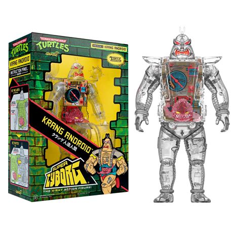 Teenage Mutant Ninja Turtles Super Cyborg Krang Android Clear