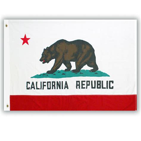 California Bear Flag Flag