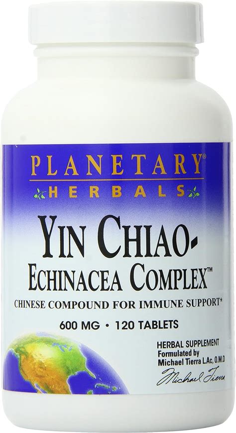 Planetary Herbals Yin Chiao Echinacea Complex 600mg