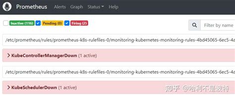 prometheus operator中解决KubeSchedulerDown KubeControllerManagerDown 知乎