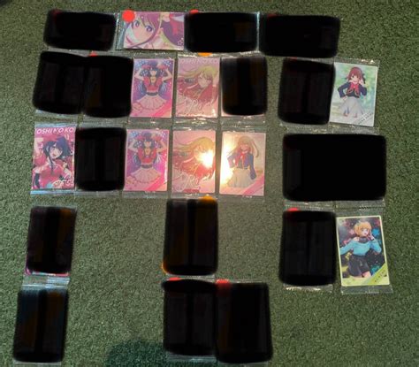 Oshi No Ko Wafer Cards Hobbies Toys Memorabilia Collectibles J Pop On Carousell