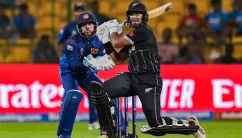 Wc 2023 श्रीलंका को पांच विकेट से हराकर न्यूजीलैंड लगभग विश्वकप के सेमीफाइनल में Divya Himachal