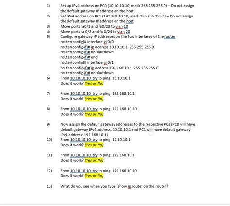 Lab 6 Dhcp And Routing Instructions 1