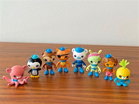 The Octonauts Set Of The 8 Octonauts Figurines 4585919473