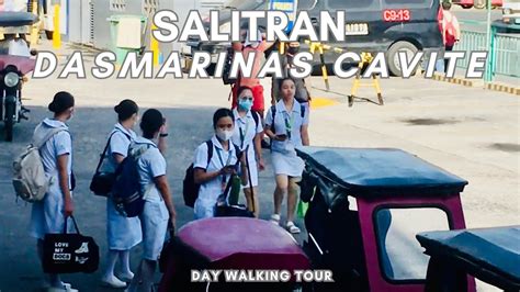 Walking Tour Salitran Dasmarinas Cavite Day Youtube