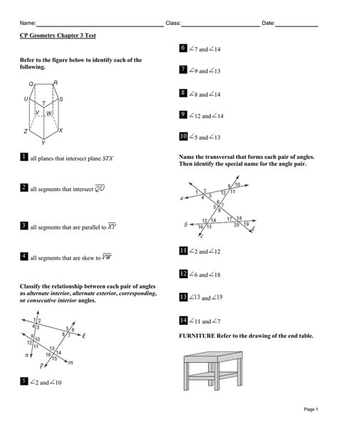 19 Geometry Chapter 11 Test Tammypatricija