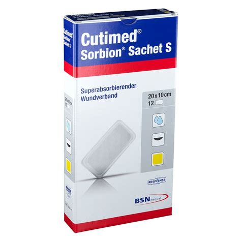 Cutimed® Sorbion Sachet S 20 Cm X 10 Cm 12 St Shop Apotheke