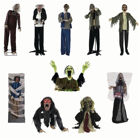 Shop Haunted Hill Farm Halloween Zombie Animatronic Decorations At