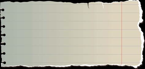 Download Torn Notebook Paper Texture