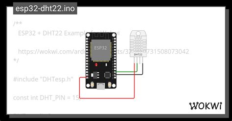 Project Temperature And Humidity Using Dht Wokwi ESP STM Arduino Simulator Project Temperature And Humidity Using Dht Wokwi ESP STM Arduino Simulator