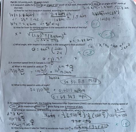 Solved Part B 10 Points Each 30 Points Total 1 A