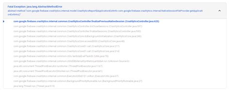 I See This Every Time During Login After Crash · Issue 4865 · Firebasefirebase Android Sdk