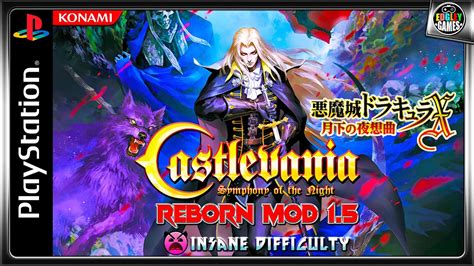 Castlevania Symphony Of The Night Reborn Mod V1 5 Ps1 The Hardest Mod 🎮 Lets Play Youtube