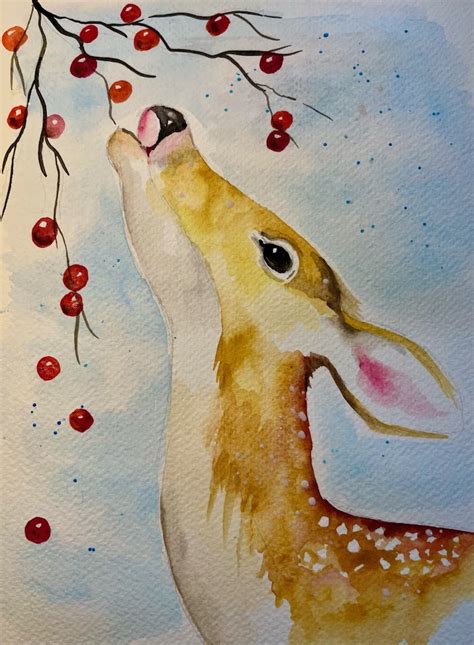 Deer Painting Artbase