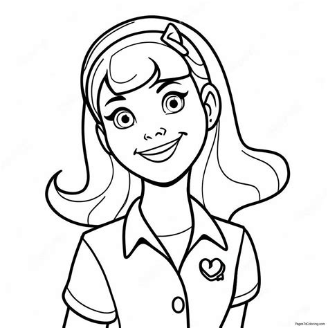 Daphne From Scooby Doo Coloring Page 24033 19458
