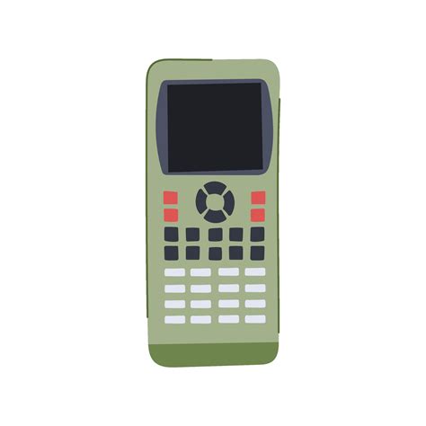 Graph Graphing Calculator Cartoon Vector Illustration 42603670 Vector