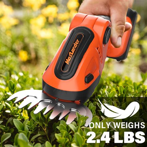 Maxlander Cordless Grass Shears And Hedge Trimmer 2 In 1