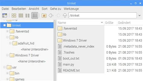 trinket m0 mit python programmieren raspberry pi geek