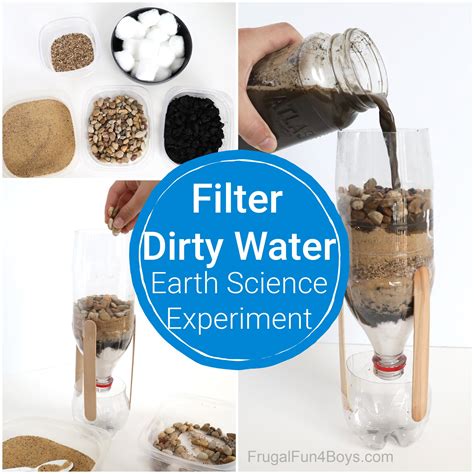 Homemade Water Filter School Project