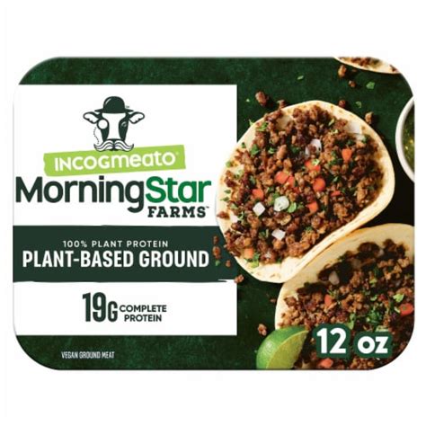 Morningstar Farms Incogmeato Original Meatless Ground Beef 120 Oz