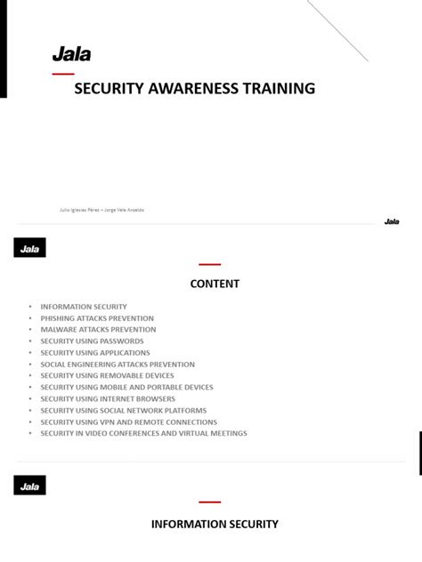 Jalasoft Security Awareness Training Pdf