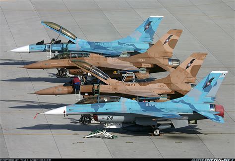Lockheed F 16b Fighting Falcon Usa Navy Aviation Photo 1163648