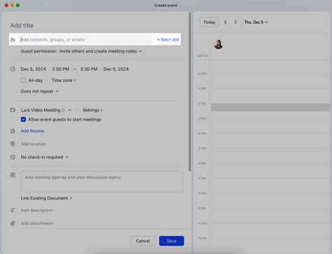 Create Events And Invite Guests